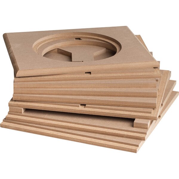 Knock-Down MDF 2 ft³ Subwoofer Cabinet for Dayton Audio 12" Ultimax Subwoofer